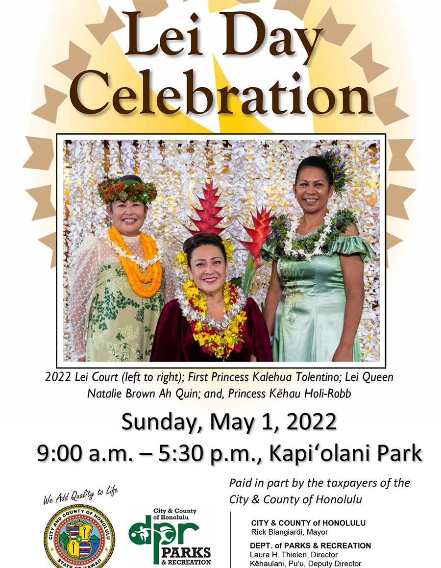 94th Annual Lei Day Celebration - Waikiki - Honolulu, Hawaii News
